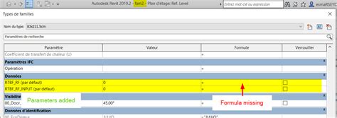 Adding Shared Parameters And Apply Formulas To Multiple Families