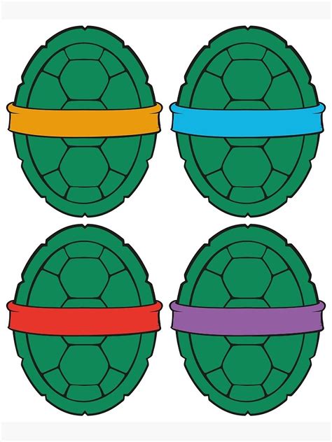Tmnt Shells Canvas Print For Sale By Nelson92 Redbubble