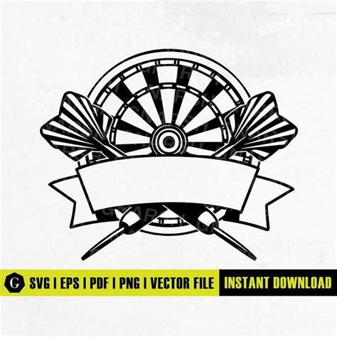 Darts Logo Svg Dartboard Svg Dart Game Svg Dart Svg Inspire Uplift