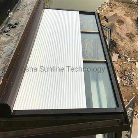 Aluminum Roller Shutter For Roof Aluminum Horizontal Outside Roof