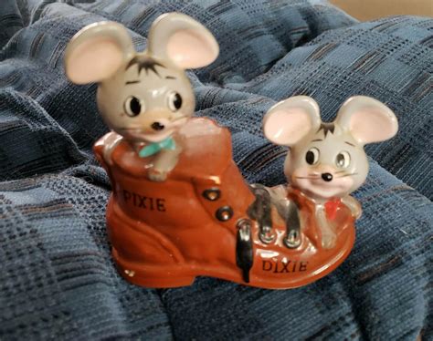 Vintage Pixie Dixie Mouse Walt Disney Figurine 1948 1982478540
