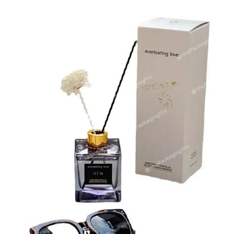 Custom Logo Printing Diffuser Paper Box Luxury Empty Reed Diffuser Box