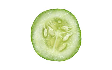 Premium Photo Cucumber Slice Isolated