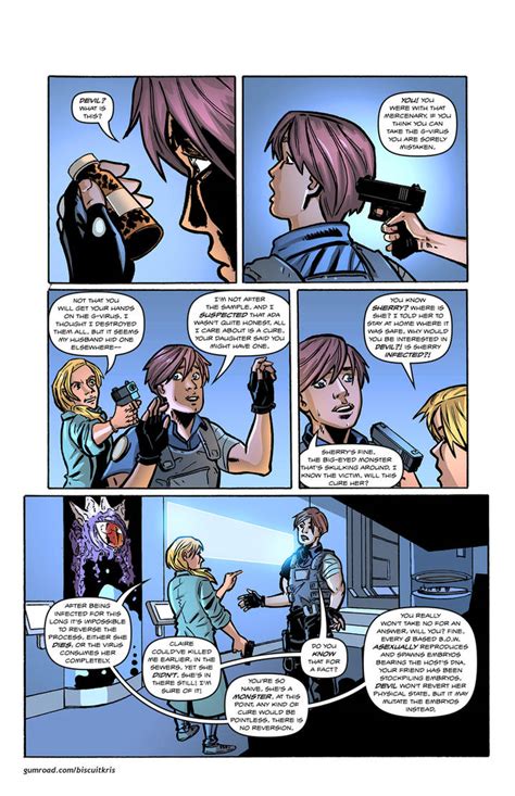 Resident Evil 2: Scenario G, Page 42/67 by BiscuitKris on DeviantArt