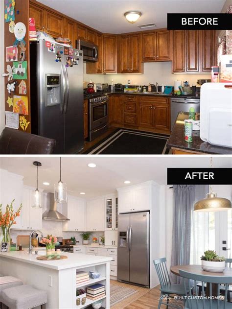 Before And After Pictures Of A Kitchen Remodel