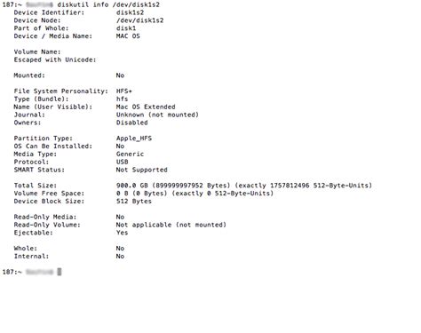 failed to mount partition of mac os extended hfs ask different