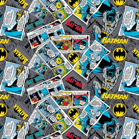 Batman Collage Craft Cotton Co