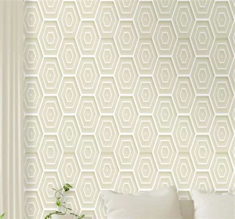 Hexagonal Structure Geometric Wallpaper