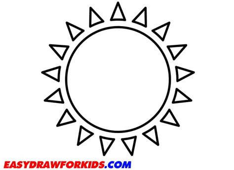 How To Draw The Sun 4 Ways With Pictures