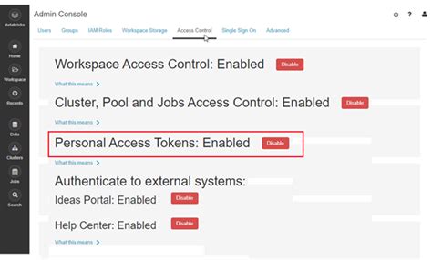 Prepare A Databricks User For Token Authentication