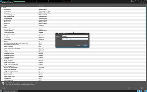 Creating A Keyboard Shortcut To Logout Of Ubuntu 11 04 Losst