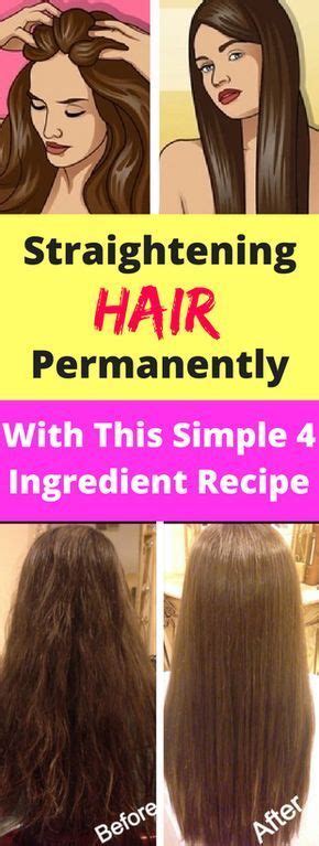How To Straighten Permed Hair Permanently