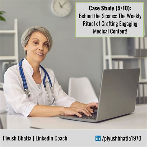 piyush bhatia on linkedin contentcreation medicalmarketing consistencyiskey