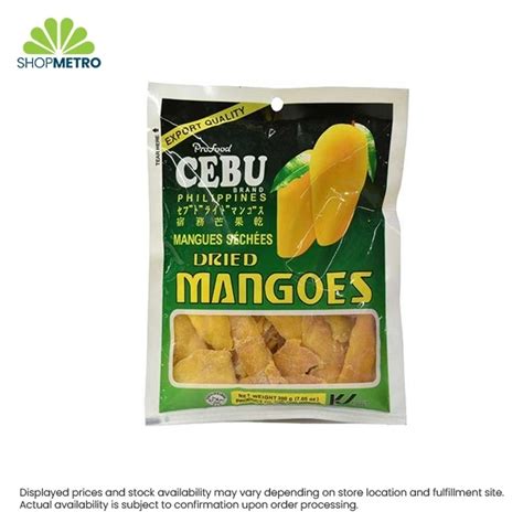 Cebu Brand Philippines Dried Mangoes 200g