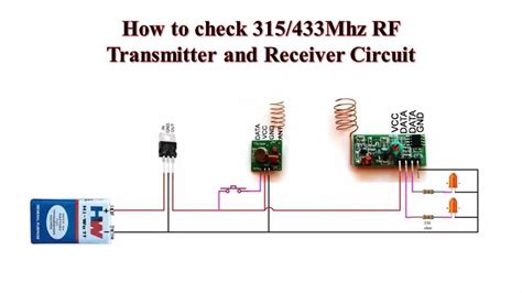 How To Build A 433mhz Rf Transmitter Circuit A Complete Diagram Guide