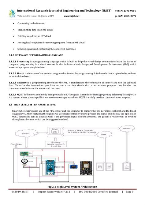 Irjet Iot Based Smart Sensing Wheelchair To Assist In Healthcare Pdf