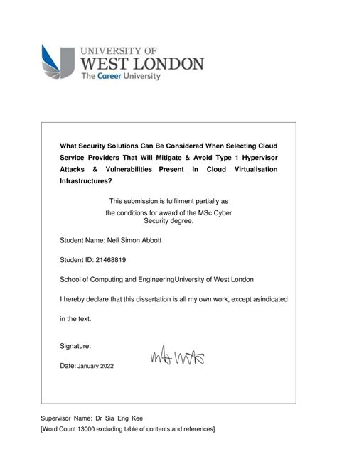 Pdf Security Solutions To Mitigate And Avoid Type 1 Hypervisor Attacks And Vulnerabilities Present