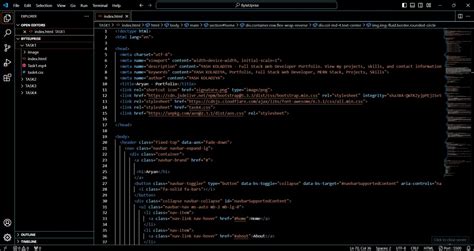 aryan domkundwar on linkedin 🚀 task completed creating a personal portfolio using css and…