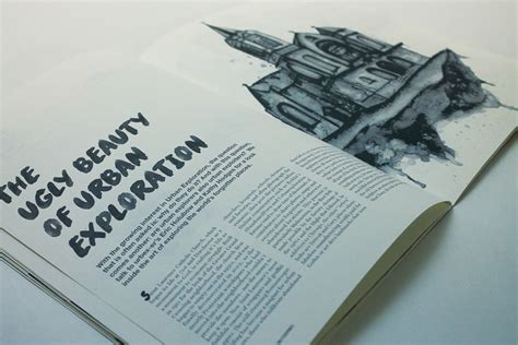 Typography Print Design Latent Magazine On Behance