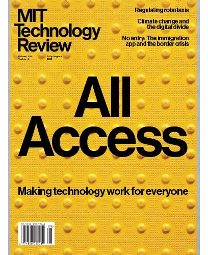 Mit Technology Review Volume 126 Issue 4 Julyaugust 2023 Free Magazines Pdf