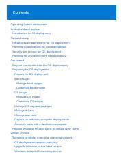 Introduction To OS Deployment Planning Design And Automation Course Hero