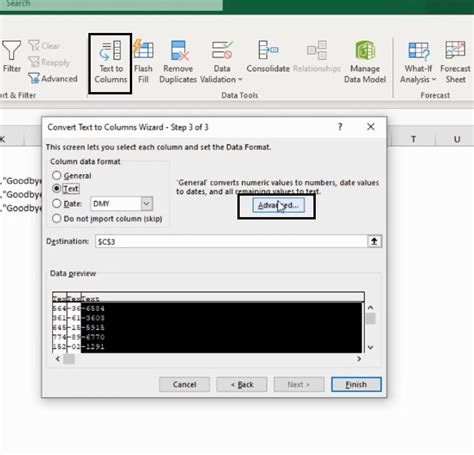 How To Use Text To Column In Excel Earn And Excel