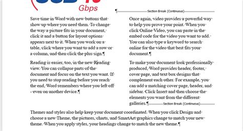 Design Professional Reports With Multi Column Word Layouts