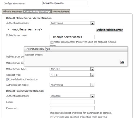 Kb43550 Web Server Request Timeout Is Shown On The Administration