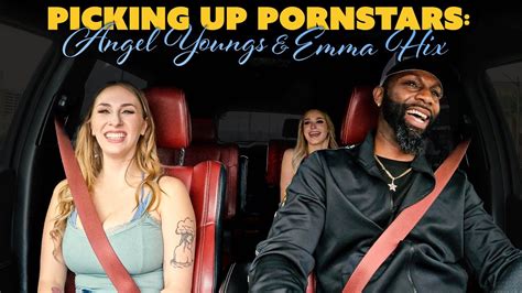 Angel Youngs And Emma Hix Hitch A Ride On Picking Up Pornstars Youtube