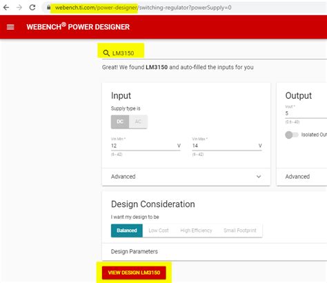 Webench® Toolslm3150 250eval Altium Design Files Simulation Hardware And System Design Tools