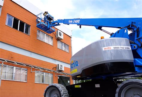 Aluguel De Plataforma Elevatória é Com A Mills