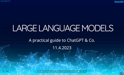 New Free Course Large Language Models And Chatbots Kanohi