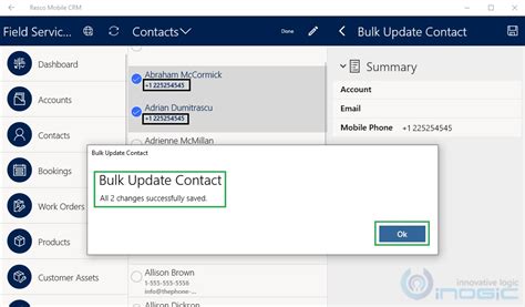 Bulk Update Records In Resco Mobile App Within Dynamics 365crm And