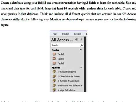 solved create a database using your full id and create three tables