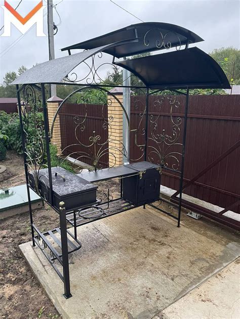 Mangaliero — мангалы с крышей мангальные комплексы кованны Производитель Мытищи