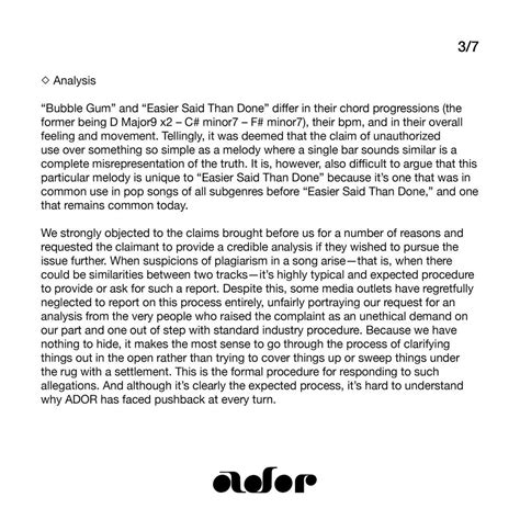 Newjeans Agency Ador Releases Statement Addressing Bubble Gum Plagiarism Accusations And Hybe