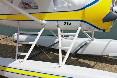 Dynam Dhc 2 Beaver V2 Blue 4s Rc Float Plane 15m W Flaps