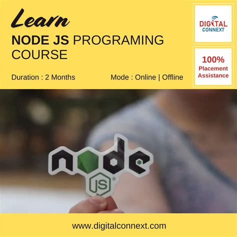 Nodejs Programmingcourse Admissionsopen Digitalconnext Learntocode