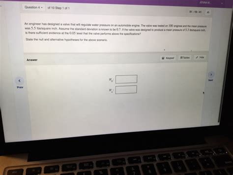 Solved An engineer has designed a valve that will regulate | Chegg.com