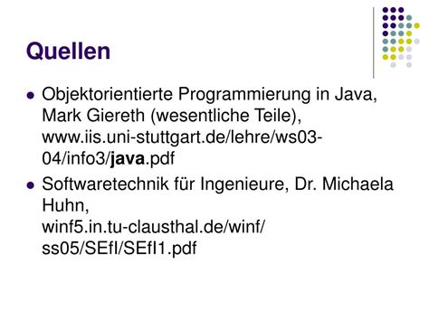 Ppt Objektorientierte Programmierung Am Beispiel Von Java Powerpoint