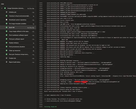 Ubuntu 2204 Build Doesnt Become Azure Image · Issue 6914 · Actions
