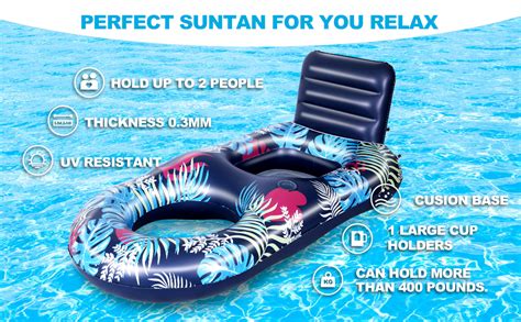 Pool Floats Adult Inflatable Lounger Float Extra Large Pool Floats