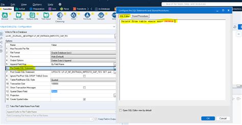 Résolu Supprimer Des Lignes En Bdd Alteryx Community