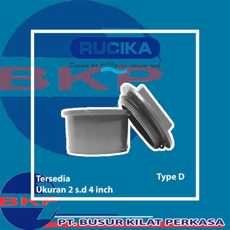 Jual Co Clean Out 2 Inch Pvc Rucika Sambungan Pipa Shopee Indonesia