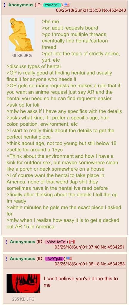 Anon Joins A Request Board R 4chan
