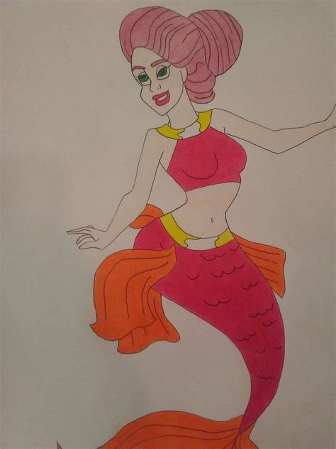 The Little Mermaid Attina Redesign By Kenzieadams On Deviantart