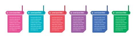 기하학적 인포그래픽 템플릿입니다 6단계 브리핑 템플릿 비즈니스 교육 연간 보고서 매거진 편물 인터넷 인포 그래픽 템플릿 개념에