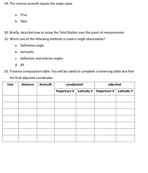 Solved Questions On Traversing 1 Traversing Has Two Kinds