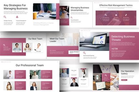 Business Risk Presentation Incl Business And Planning Envato