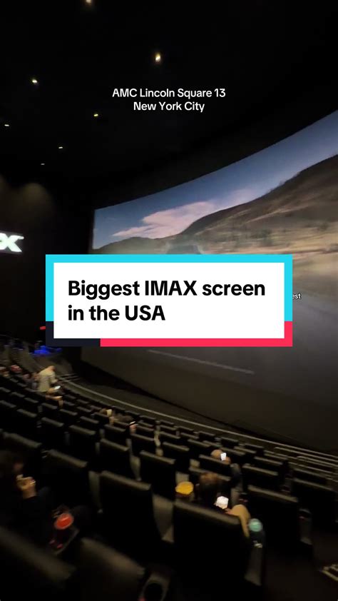 Exploring The Biggest Imax Screen In The Usa Tiktok